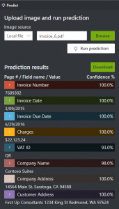 Using Form Recognizer to recognize custom forms – NillsF blog