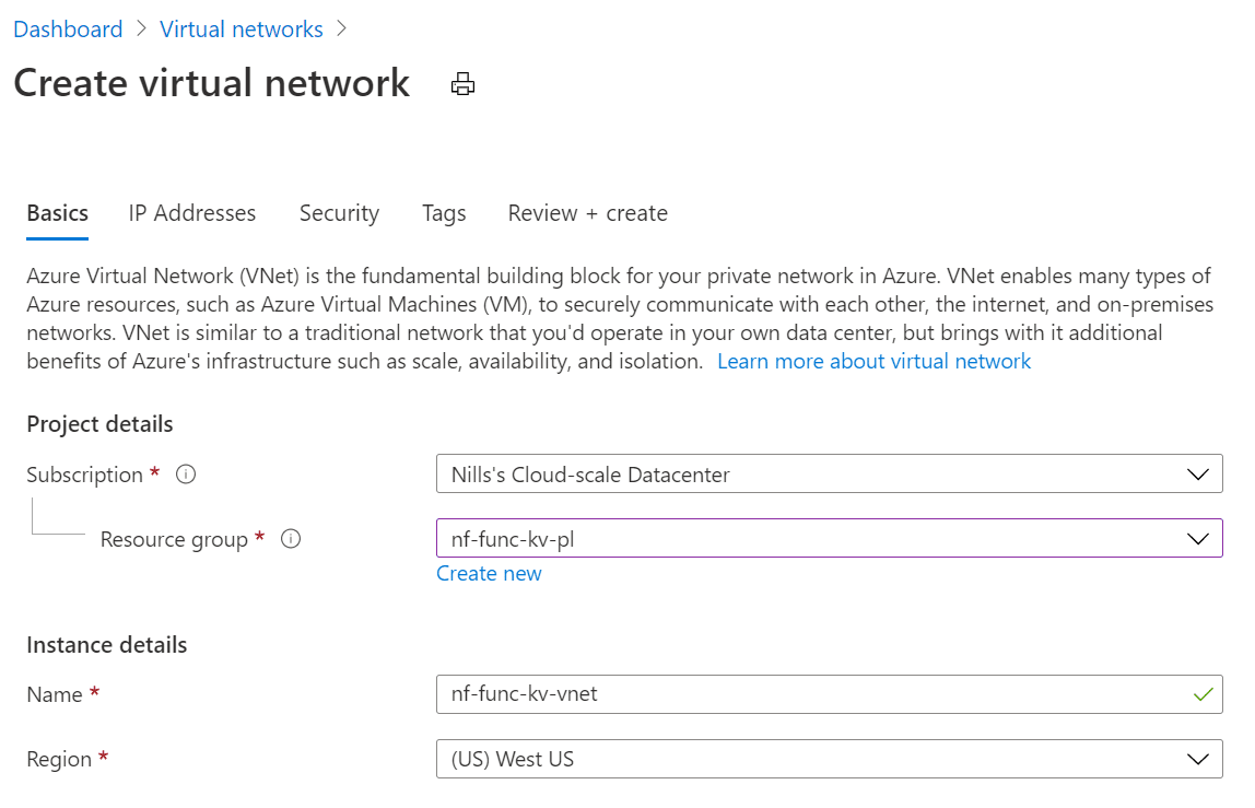 Connect Azure Functions Securely To Key Vault Using Vnet Integration And Private Link Nillsf Blog