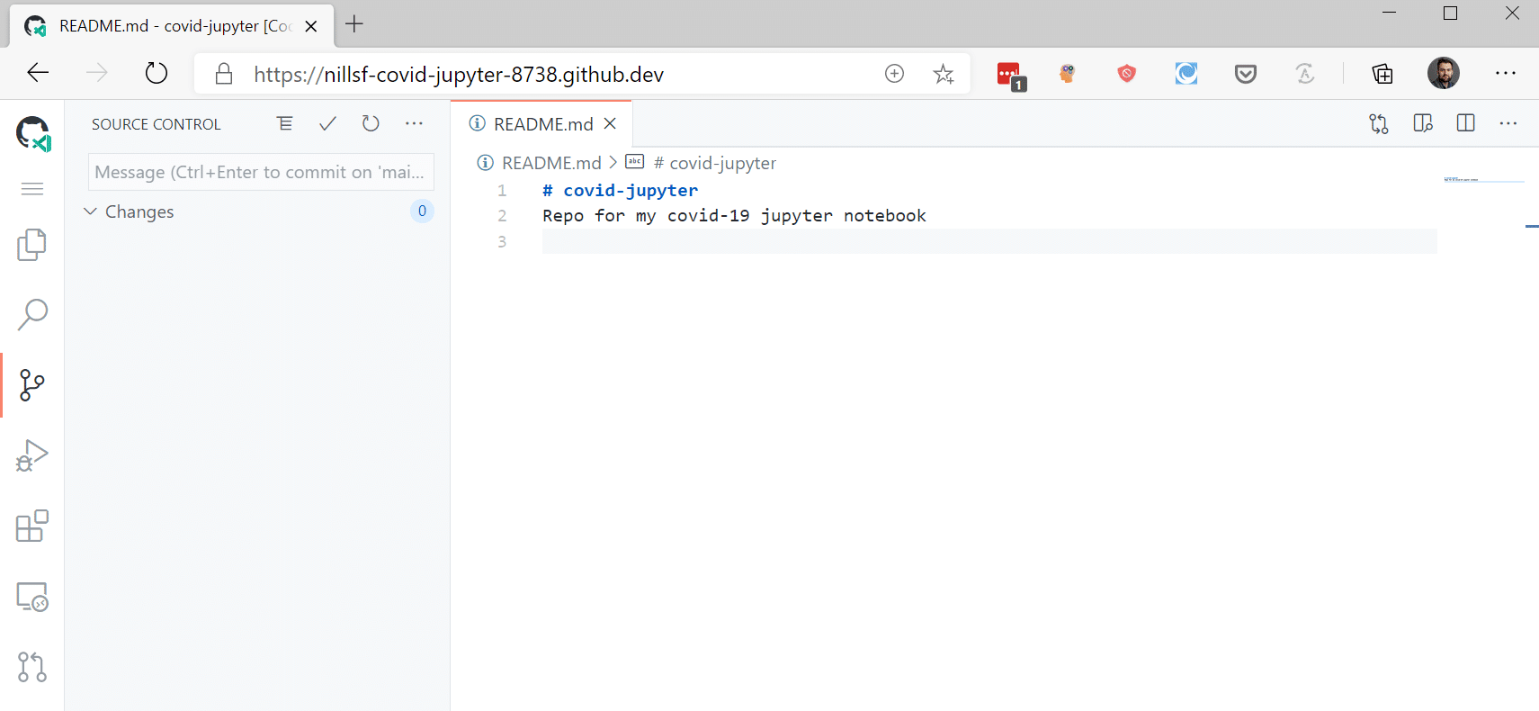 First look at GitHub Codespaces – NillsF blog