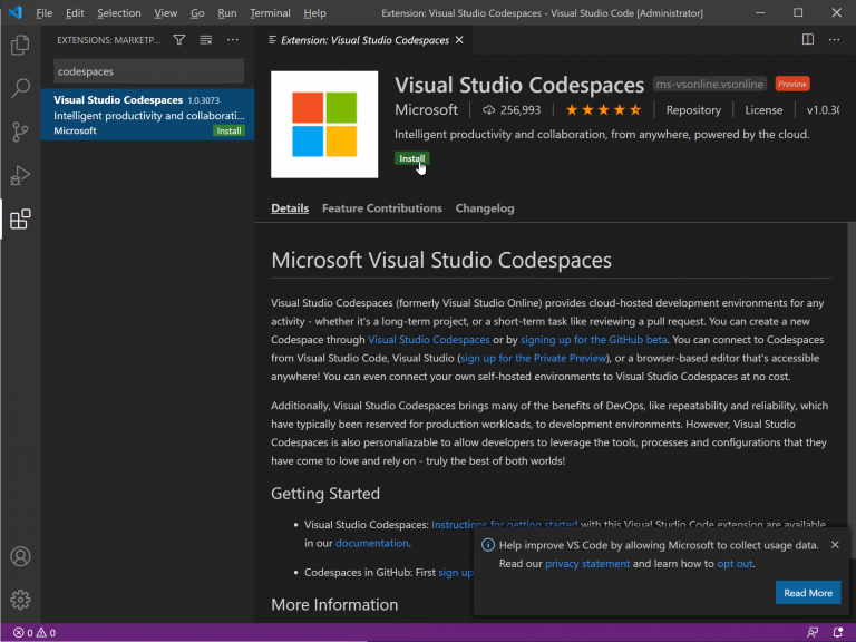 How to connect GitHub Codespaces to a local Visual Studio Code – NillsF ...