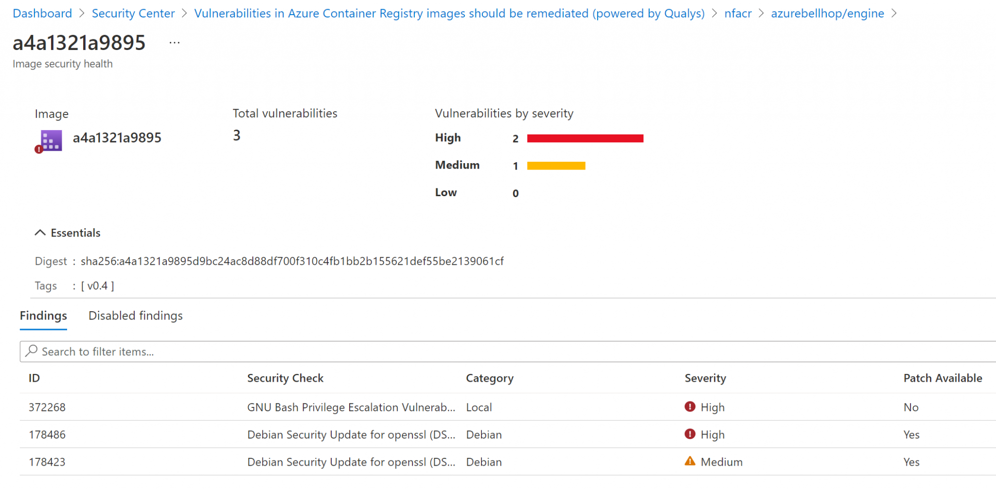 Image security scanning in Azure Container Registry – NillsF blog