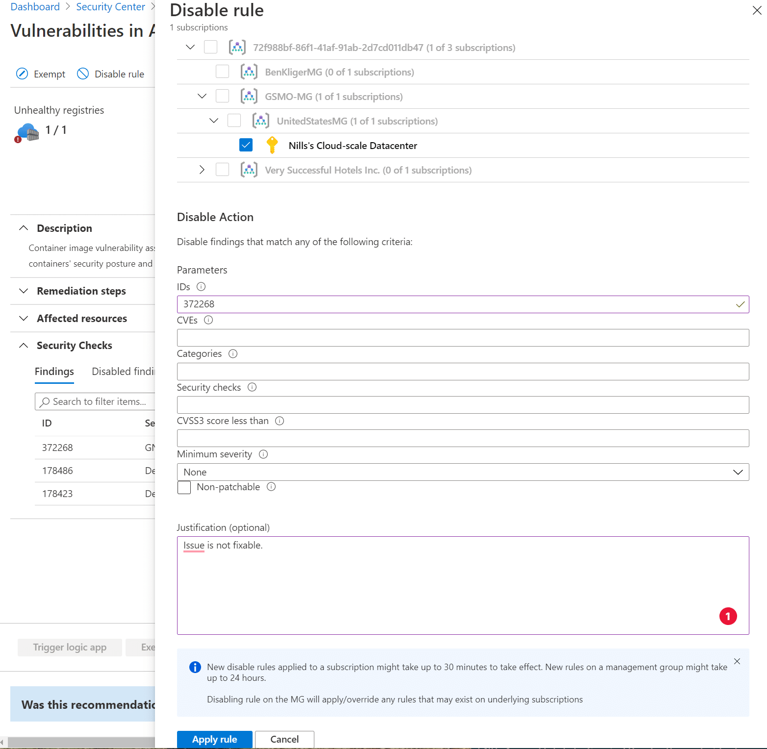 Image security scanning in Azure Container Registry – NillsF blog